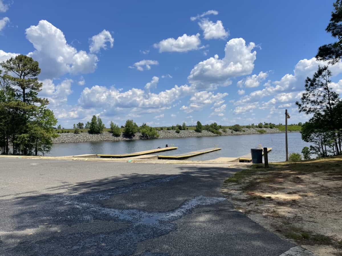 Camping at Jordan Lake State Park Recreation Area at Apex, North ...